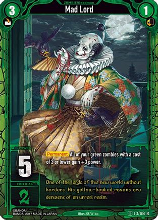 Mad Lord (Foil) - Zombie World Order TCG - Set 1 - Zombie World Order TCG