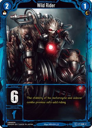 Wild Rider - Zombie World Order TCG - Set 1 - Zombie World Order TCG