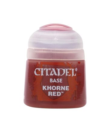 Citadel Base Paint: Khorne Red - Citadel Paint Pots - Citadel Paints