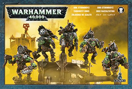 Warhammer: 40K - Ork Stormboyz - Warhammer Plastic Box Sets - Warhammer ...
