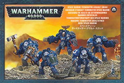 Warhammer: 40K - Space Marine Assault Squad - Warhammer Plastic Box ...