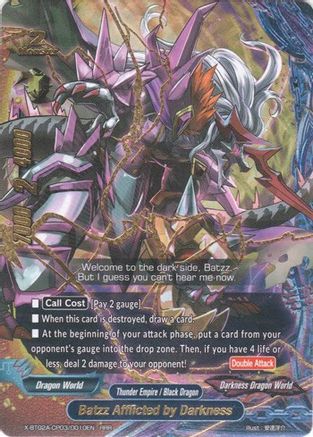 Batzz Afflicted by Darkness - Evolution & Mutation - Future Card BuddyFight