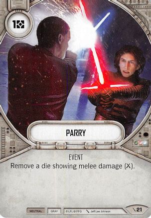 Parry - Two-Player Game - Star Wars: Destiny