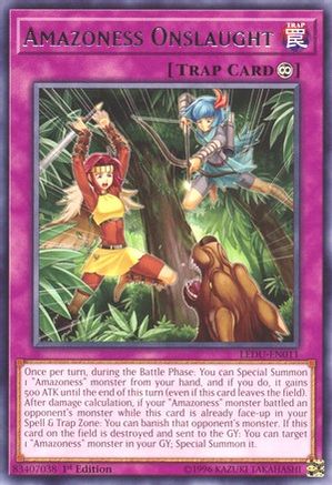 Amazoness Onslaught - Legendary Duelists - YuGiOh