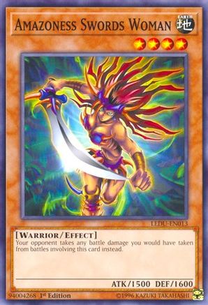 Amazoness Swords Woman - Legendary Duelists - YuGiOh
