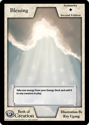 Blessing (Second Edition) - Birth of Creation - Exodus TCG