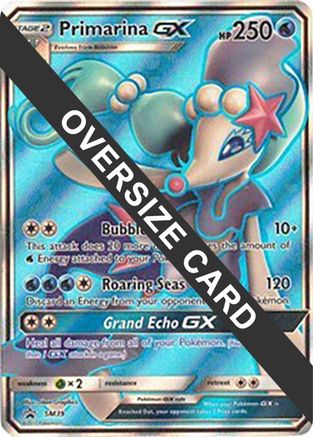 Primarina GX - SM39 - Jumbo Cards - Pokemon