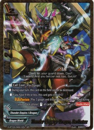 Thunder Emperor Dragon, Barlbatzz (SP) - Overturn! Thunder Empire ...