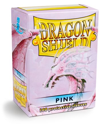 Dragon Shield Classic - Pink (100-Pack) - Dragon Shield Card Sleeves ...