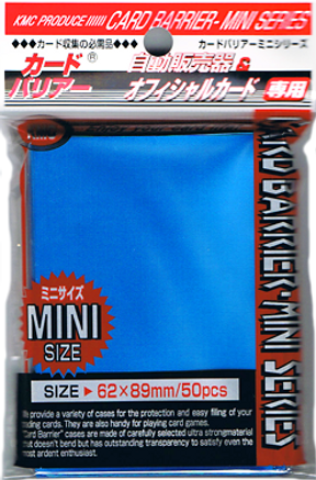 KMC Card Barrier - Mini Series - Metallic Blue (50-Pack) - KMC Card ...