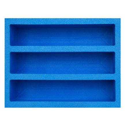 Collectible Card Foam 3-Row Max Capacity Tray - Large (w/ 8 dividers ...