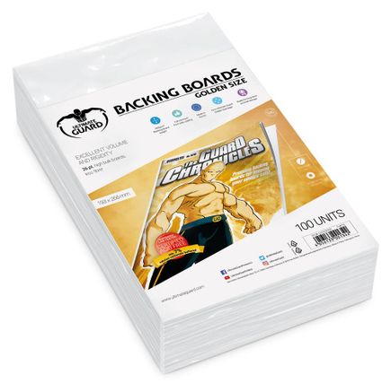 Comic Backing Boards - Golden Age (100-Pack) - Ultimate Guard Comic ...