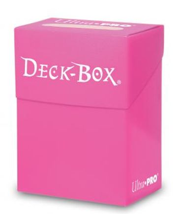 Deck Box - Bright Pink - Ultra Pro Deck Boxes - Deck Boxes