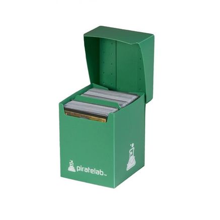 Deck box - Green (Holds 110+) - Pirate Lab Deck Boxes - Deck Boxes