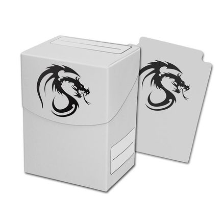 Deck Case - White - BCW Deck Boxes - Deck Boxes