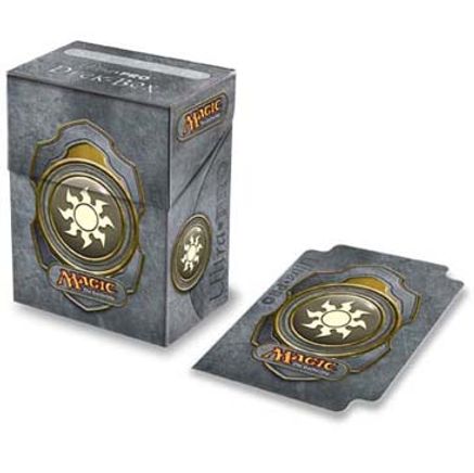 Mana v3 - White Deck Box for Magic - Ultra Pro Deck Boxes - Deck Boxes