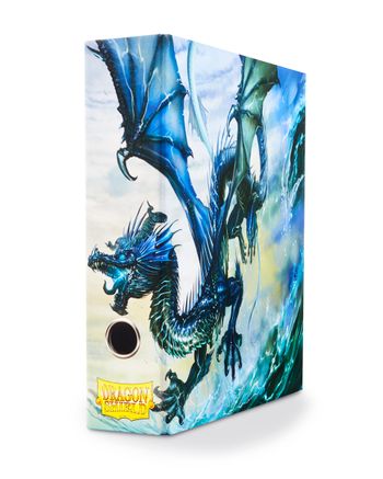 Dragon Shield Slipcase Binder Dragon Art - Blue - Dragon Shield Storage ...