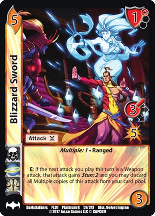 Blizzard Sword - Capcom Platinum Series - UniVersus