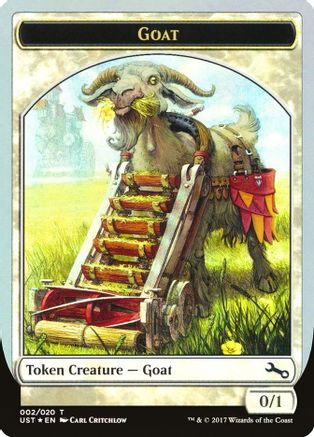 Goat Token - Unstable - Magic: The Gathering