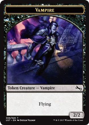 Vampire Token - Unstable - Magic: The Gathering