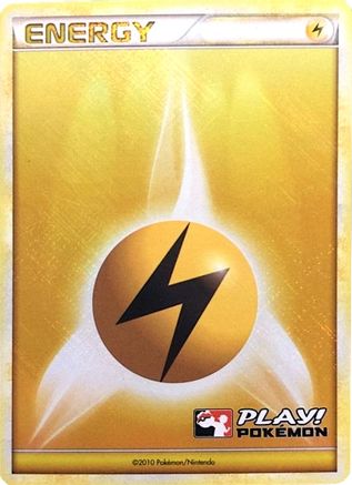 Lightning Energy (2010 Play! Pokemon) - League & Championship Cards ...