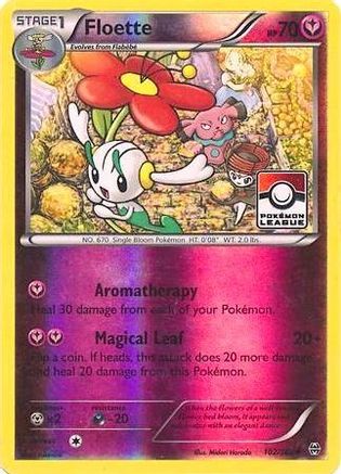 Floette - 102/162 (Pokemon League) - League & Championship Cards - Pokemon
