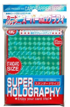 KMC Card Barrier - Super Holography - Green (60-Pack) - KMC Card ...