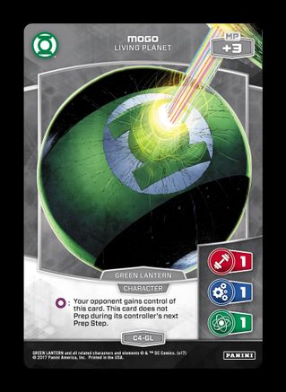 Mogo - Living Planet - Green Lantern - MetaX TCG