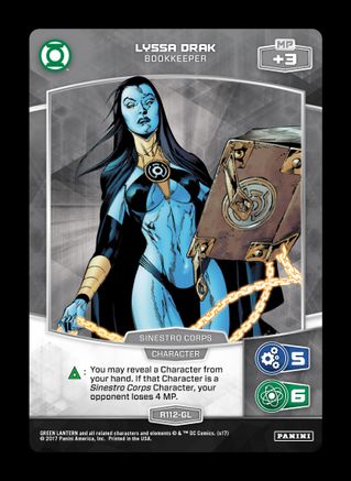 Lyssa Drak - Bookkeeper - Green Lantern - MetaX TCG