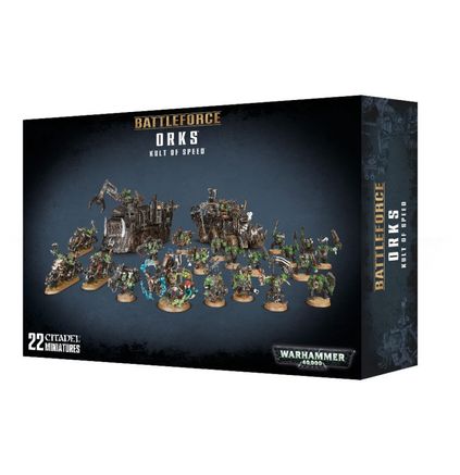 Warhammer 40K: Battleforce - Orks: Kult of Speed - Warhammer Plastic ...