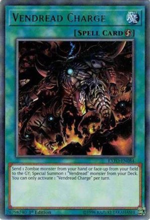 Vendread Charge - Extreme Force - YuGiOh