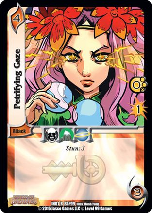 Petrifying Gaze - World of Indines - UniVersus