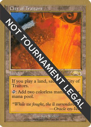 City of Traitors - 1999 Kai Budde (EXO) - World Championship Decks ...