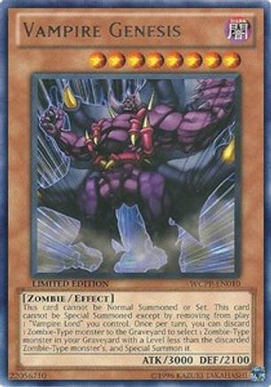 Vampire Genesis - World Championship 2010 Card Pack - YuGiOh