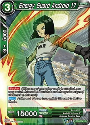 Energy Guard Android 17 - Tournament of Power - Dragon Ball Super: Masters