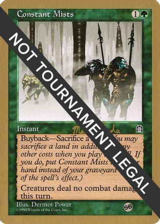 Constant Mists - 1999 Matt Linde (STH) (SB) - World Championship Decks ...