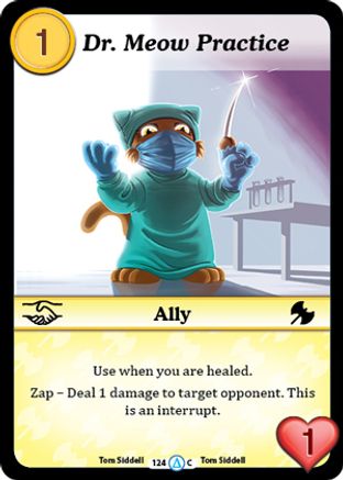 Dr. Meow Practice - Season 1 - Munchkin CCG
