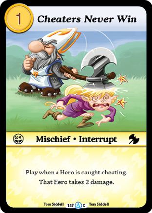 Cheaters Never Win - Season 1 - Munchkin CCG