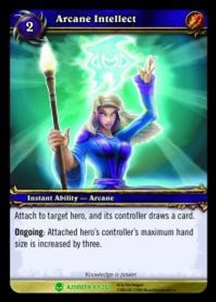 Arcane Intellect - Heroes of Azeroth - WoW