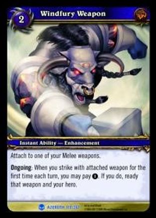 Windfury Weapon - Heroes of Azeroth - WoW