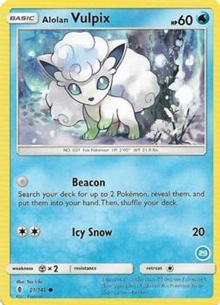 Alolan Vulpix (29) - SM Trainer Kit: Alolan Sandslash & Alolan Ninetales - Pokemon