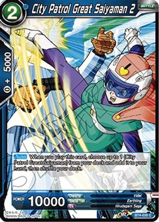 City Patrol Great Saiyaman 2 - Colossal Warfare - Dragon Ball Super CCG