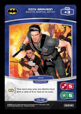 Dick Grayson - Master Martial Artist - Batman - MetaX TCG