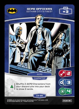 GCPD Officers - Gotham City's Finest - Batman - MetaX TCG