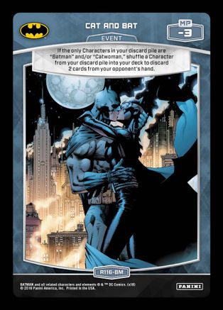 Cat and Bat - Batman - MetaX TCG