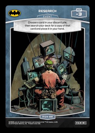 Research - Batman - MetaX TCG