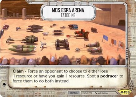 Mos Espa Arena - Tatooine - Way of the Force - Star Wars: Destiny