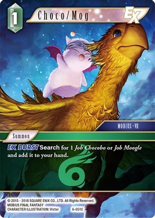 Choco / Mog - Opus VI - Final Fantasy TCG
