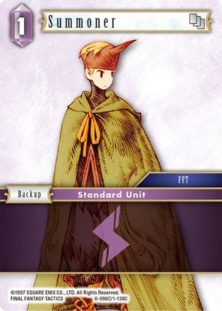 Summoner (FFT) - Opus VI - Final Fantasy TCG