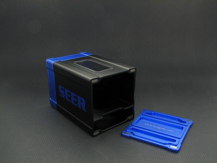 SEER Deck Box - Blue - BoxGods Deck Boxes - Deck Boxes
